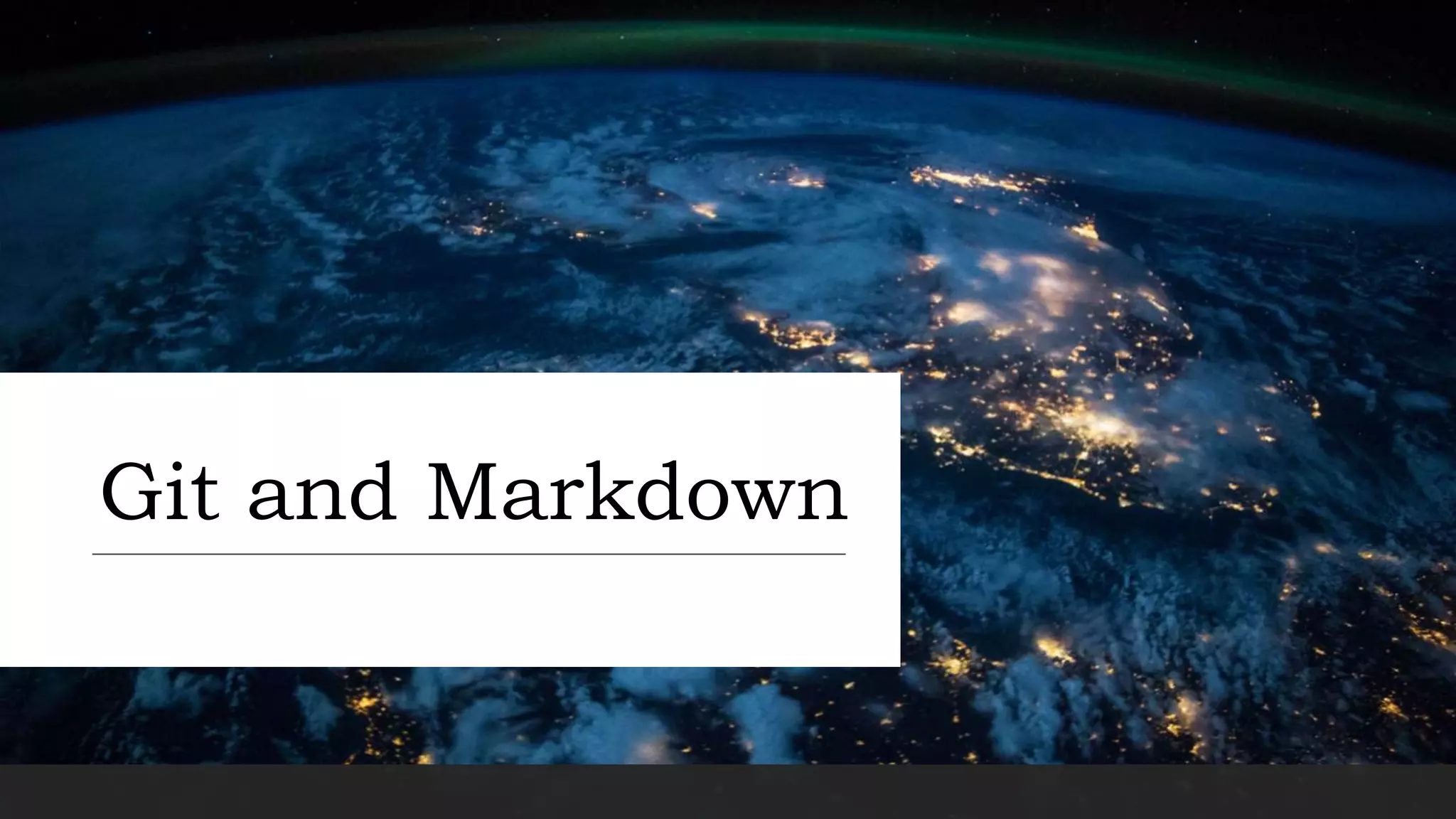 Git and Markdown.pptx