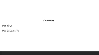 Git and Markdown.pptx