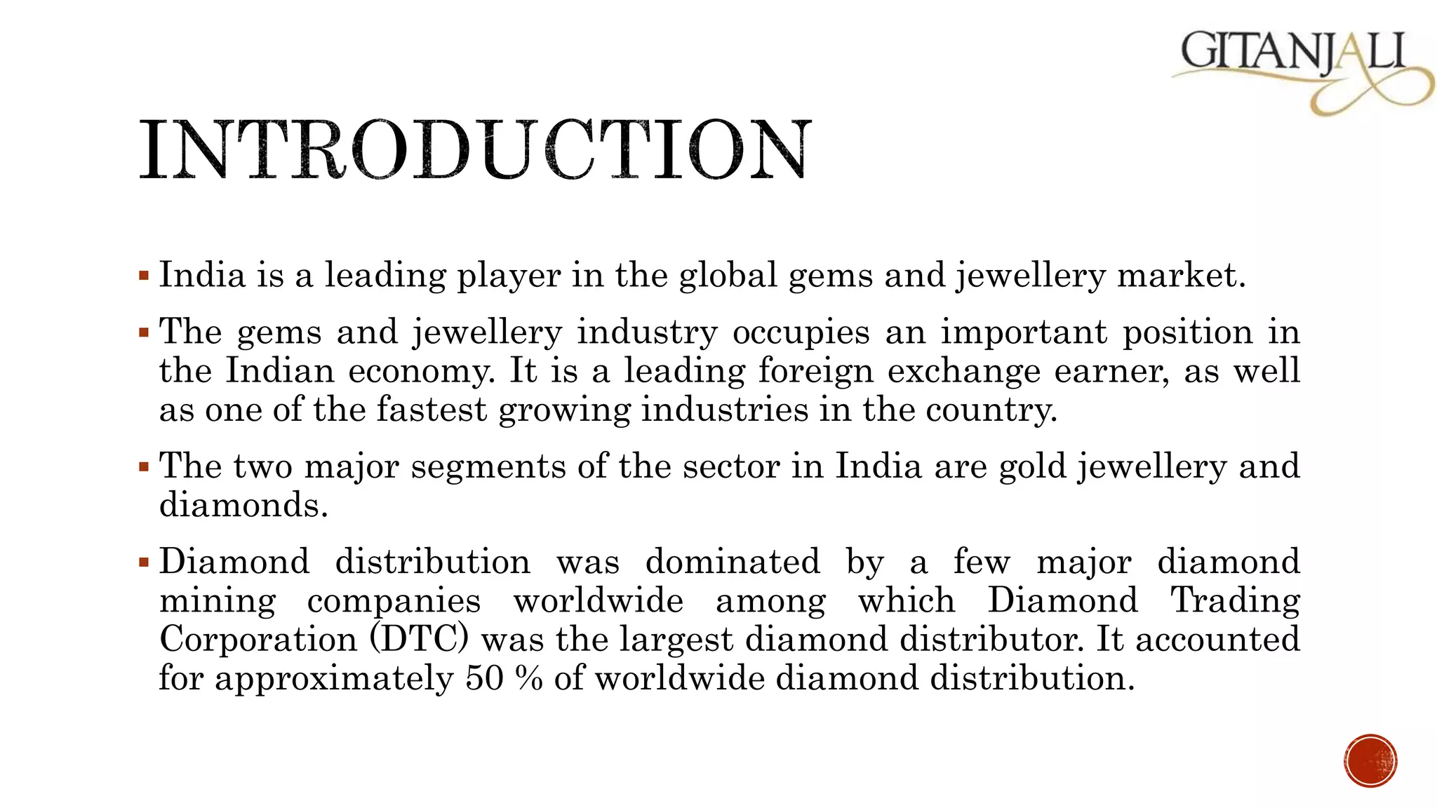 Gitanjali – a gem in india’s crown | PPTX