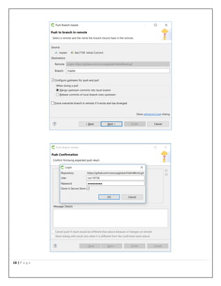 Git as version control for Analytics project | DOCX