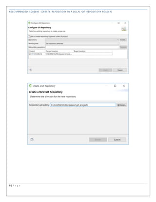 Git as version control for Analytics project | DOCX