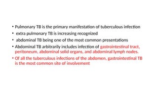 Gastrointestinal tuberculosis presentation.pptx