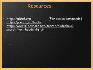 Git basic | PPT