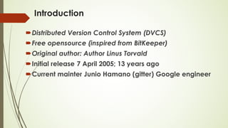 Git basic and workflow | PPT