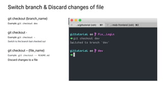 Git basic | PPT