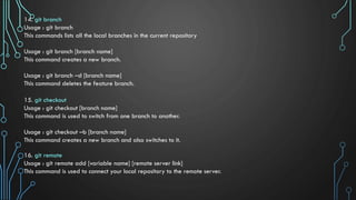 Git basics for beginners | PDF