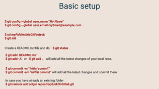 Git basics : a beginner's guide | PPTX | Computing | Technology & Computing