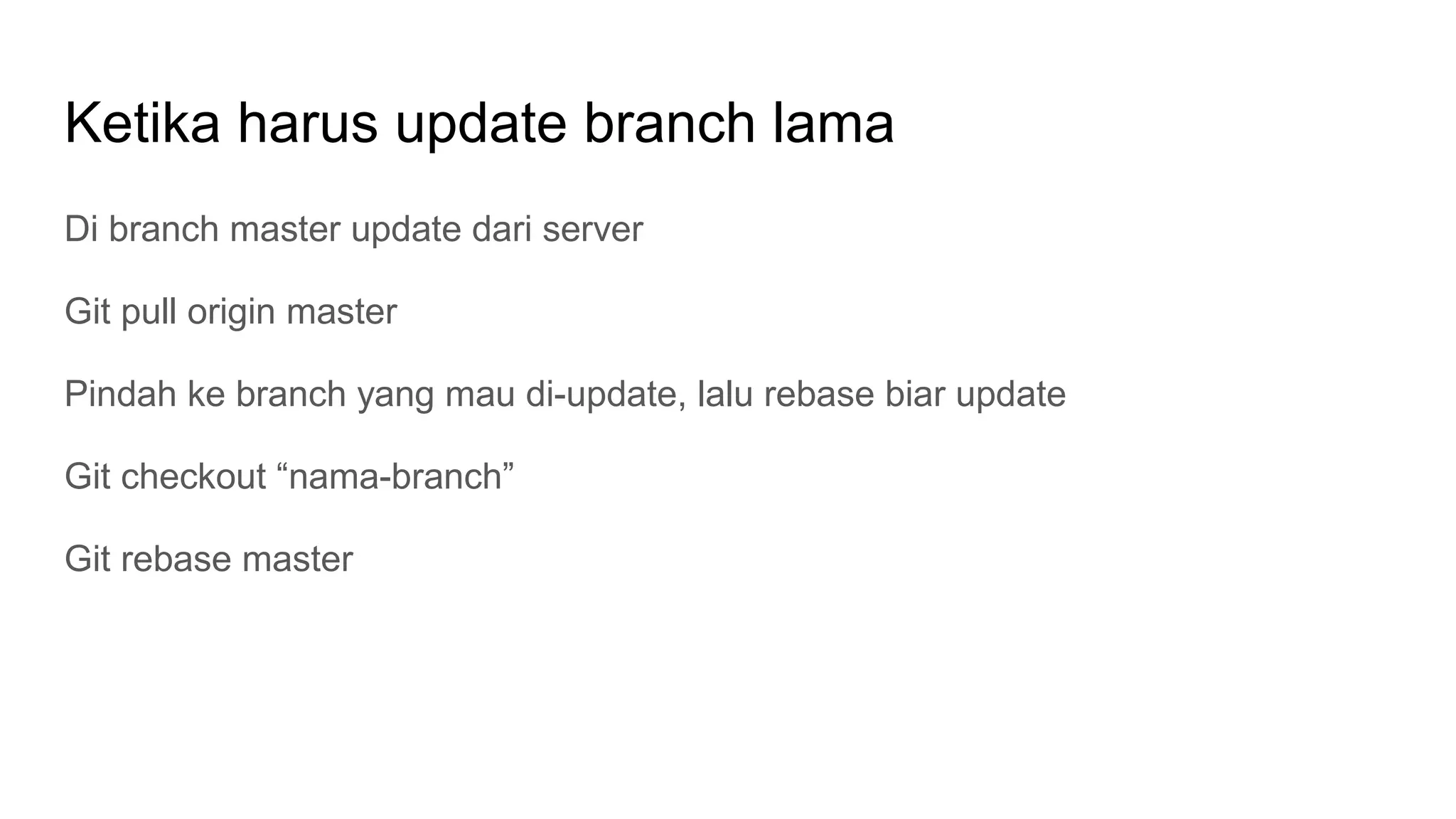 Git branch strategy | ODP