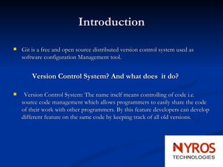 GIT By Sivakrishna | PPT