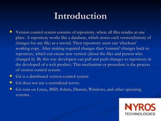 GIT By Sivakrishna | PPT