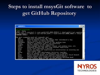 GIT By Sivakrishna | PPT
