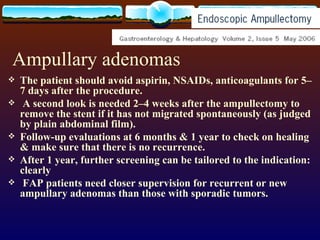 Gastrointestinal endoscopic Case Periamp Cancer. | PPT
