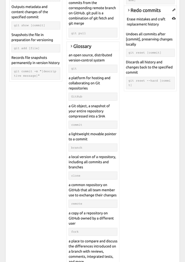 Git cheat sheet | PDF