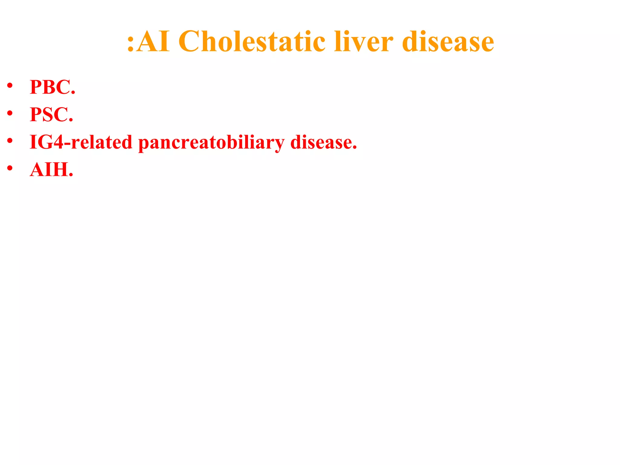 GIT Cholestatic AI HBD 17 | PPT