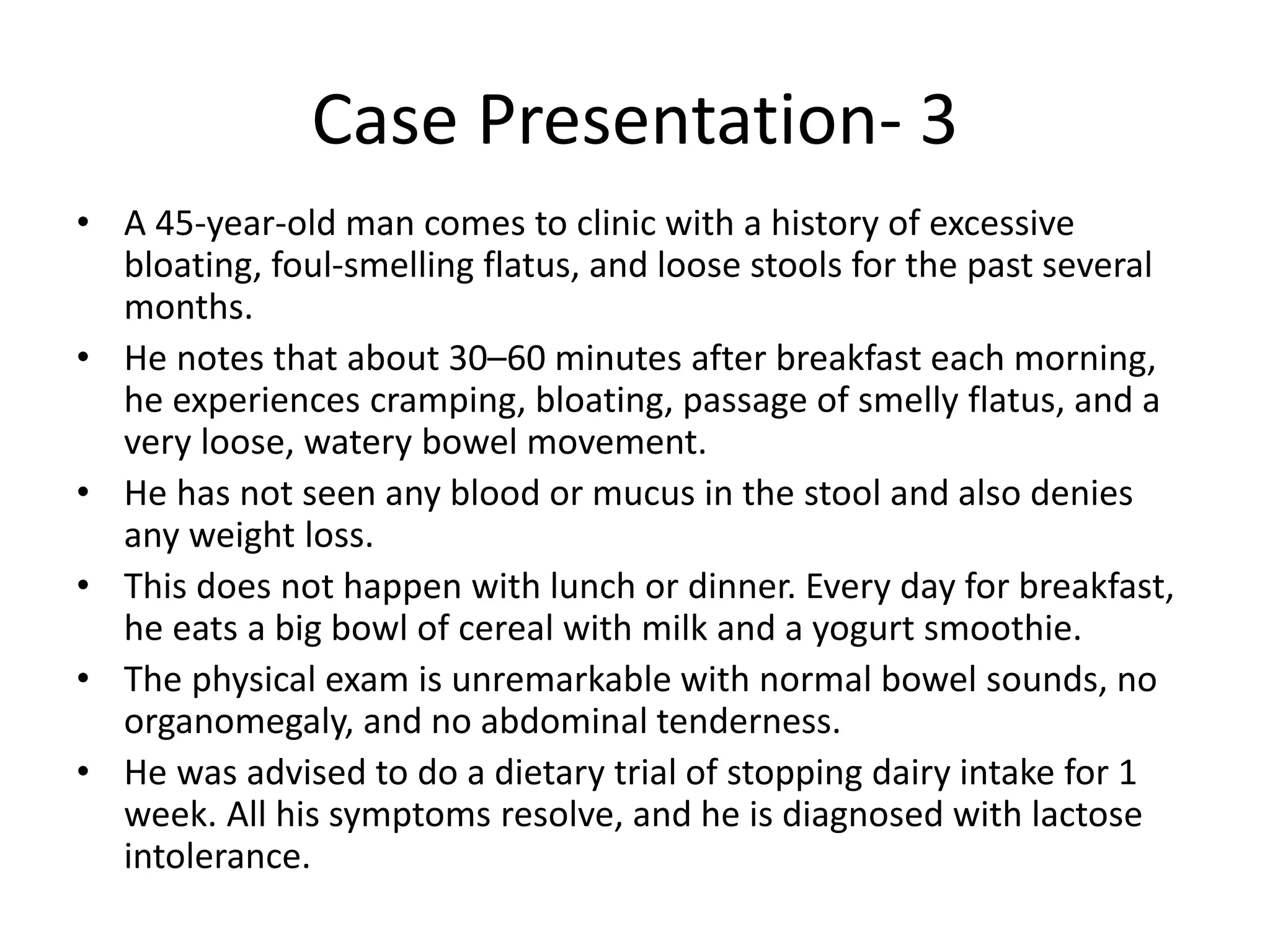 GIT CLINICAL CASES.pptx | Digestive Disorders | Diseases and Conditions