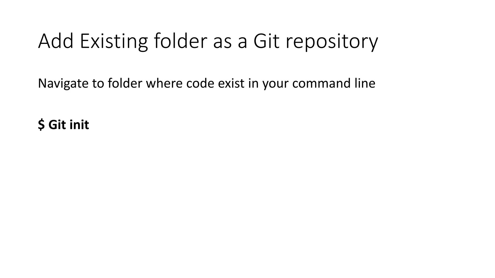 Basic Git commands | PPT Basic Git commands | PPT