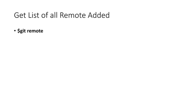 Basic Git Commands Pptx Computing Technology And Computing