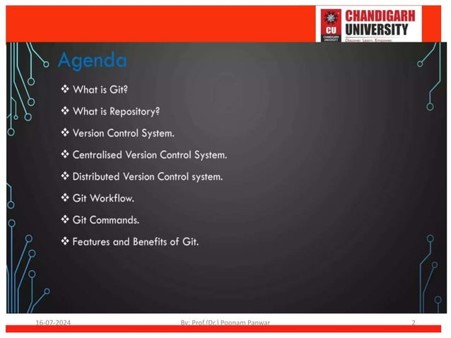 Basic Git Commands And Their Usage In Git Ppt
