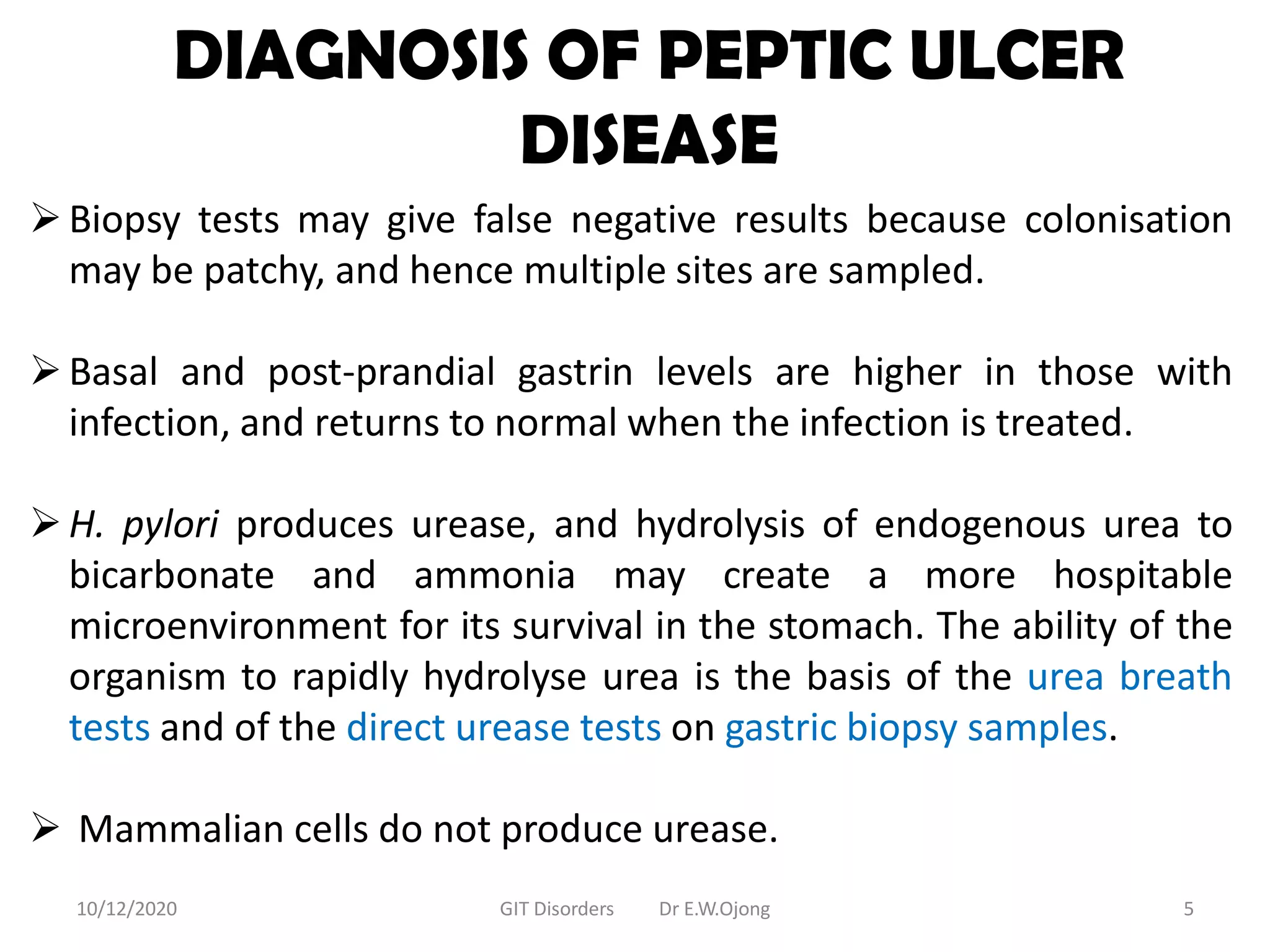 GIT Disorders.pdf | Digestive Disorders | Diseases and Conditions
