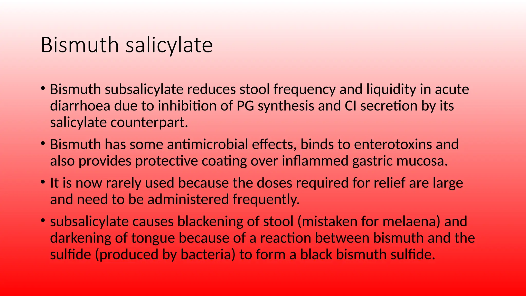The drugs acting on gastrointestinal system | PPTX