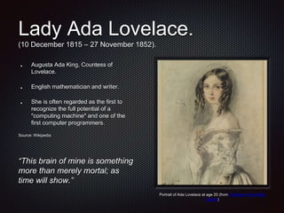 Gitech 2019 the secret history of women in coding | PPT