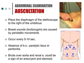 GASTROINTESTINAL EXAMS, ASSESSMENT TECHNIQUE | PPT