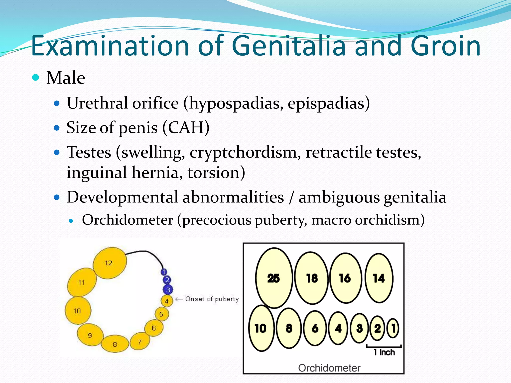 Git examination pediatrics awais | PPTX