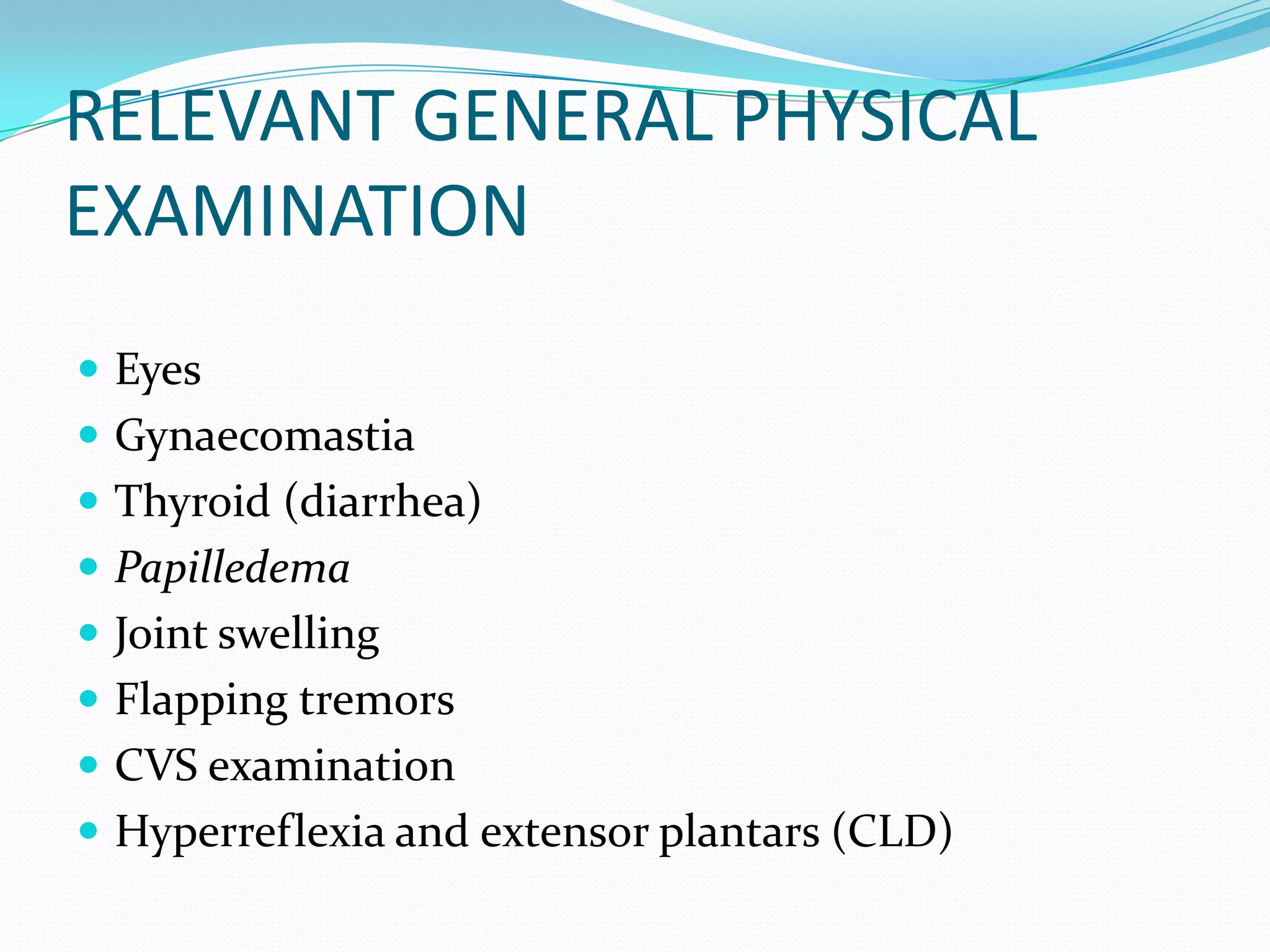 Git examination pediatrics awais | PPTX