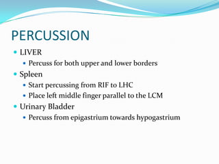Git examination pediatrics awais | PPTX