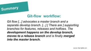 Git-flow workflow and pull-requests | PDF