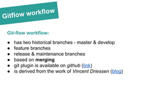 Git-flow workflow and pull-requests | PDF
