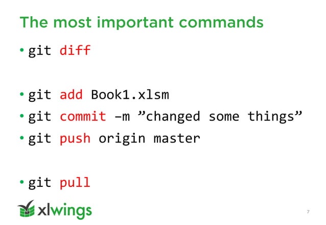 Git for Excel (Webinar) | PDF