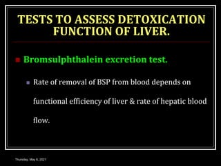 GASTRIC FUNCTION TESTS | PPTX