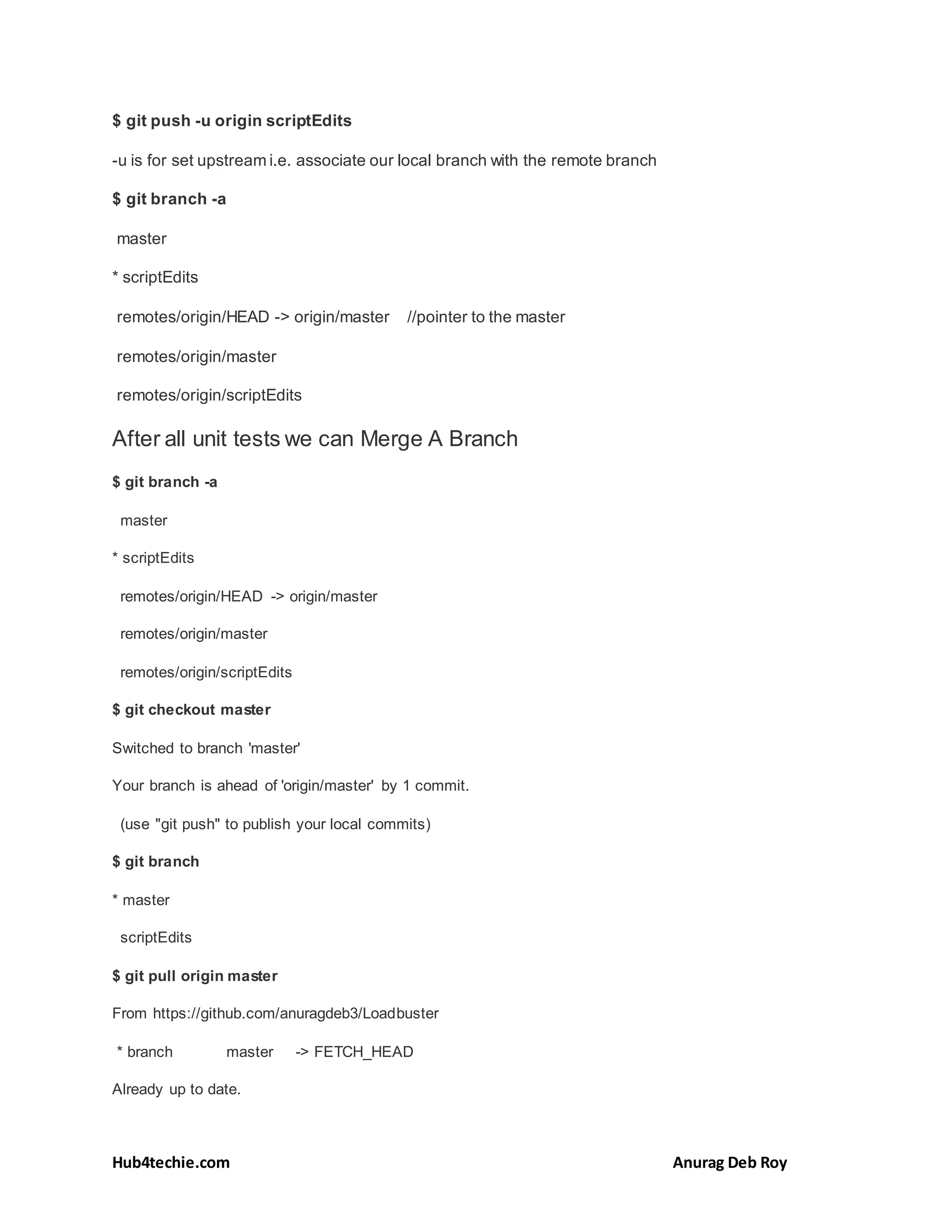 Git Github Pdf