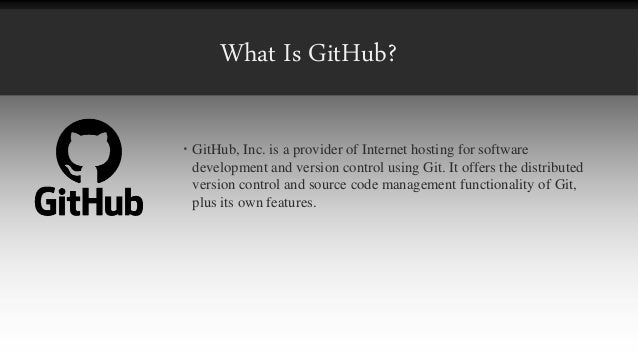 Git And Githubintroductionpptx