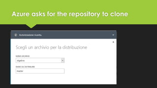 Git, gitHub, Azure and Visual Studio | PPTX | Technology & Computing