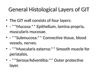 GIT_Histology_Presentation.pptxgghchfdgg | PPT