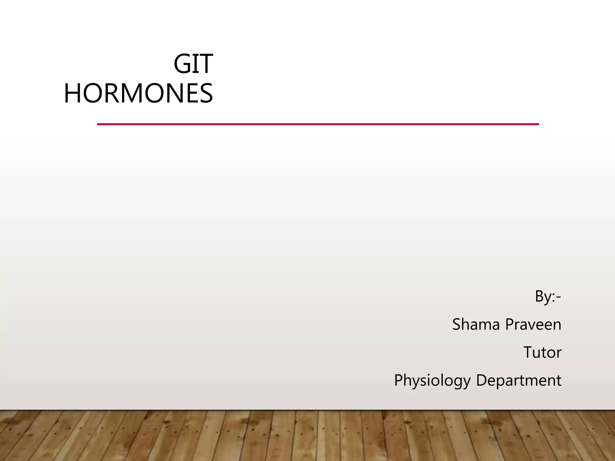 Git hormones | PPT