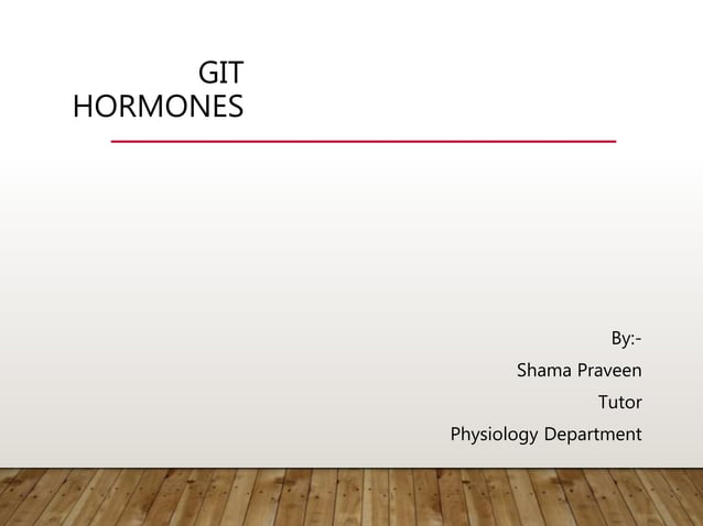Git hormones | PPT