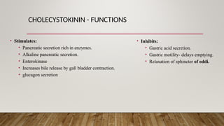 GIT physiology - Gastrointestinal hormones. .ppt