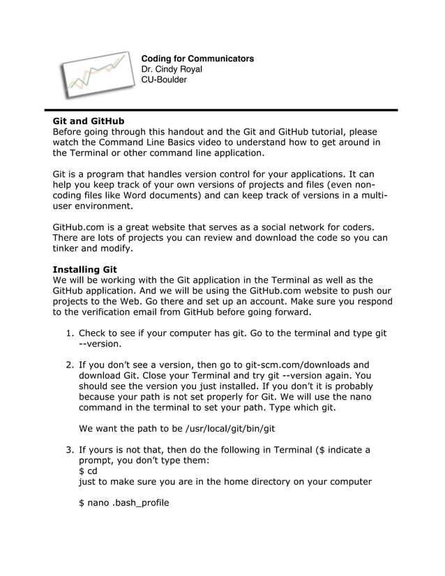 Git/GitHub | PDF
