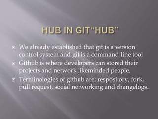 Github | PPT