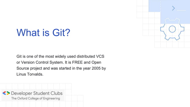 Introduction to git & GitHub | PPT