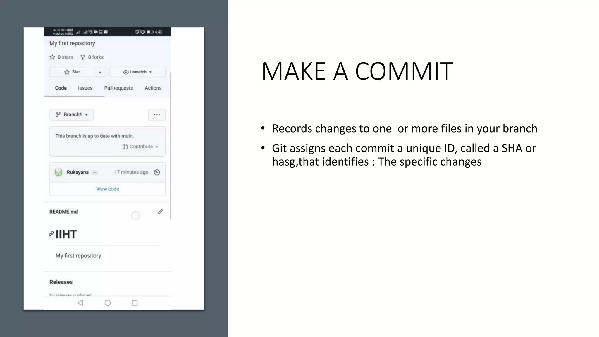 Git hub ppt presentation | PPTX