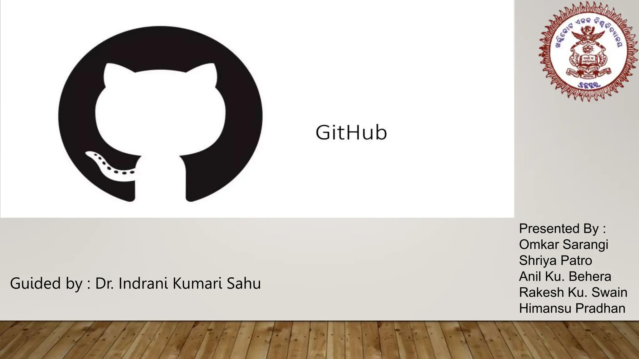 GITHUb power point presentation.......... | PPT