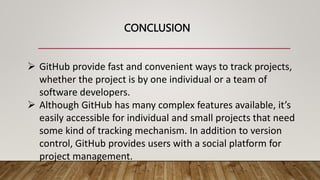 GITHUb power point presentation.......... | PPT