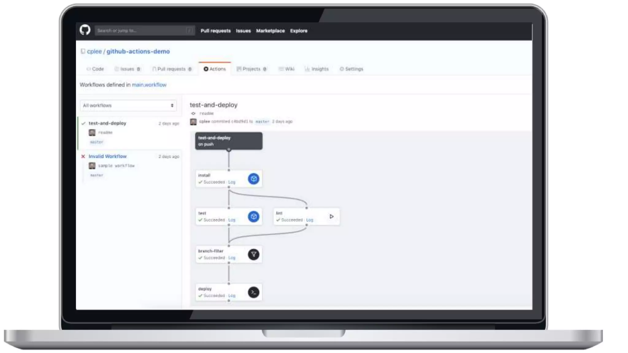 Container based CI/CD on GitHub Actions | PPT