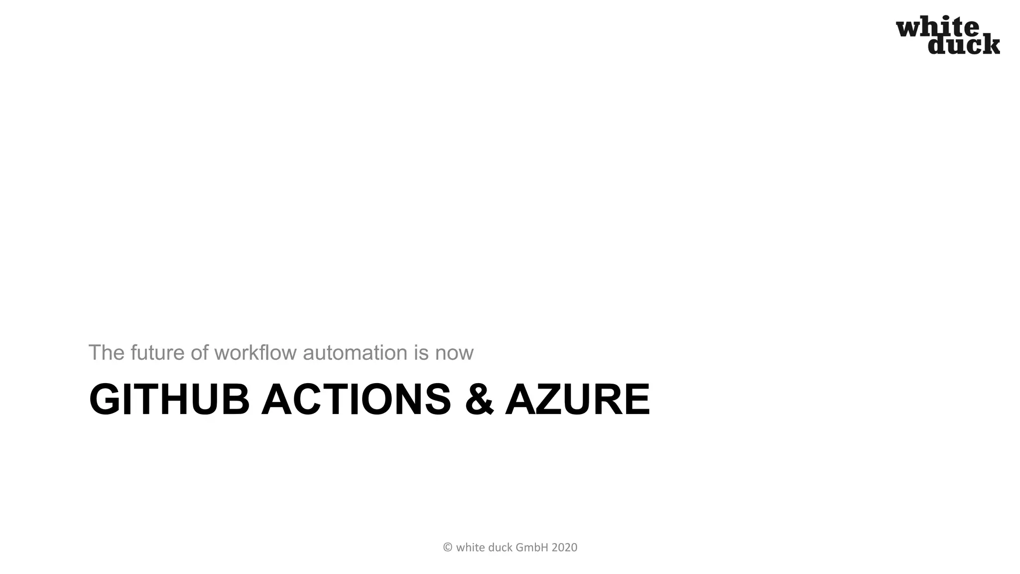 The Future Of Workflow Automation Is Now Hassle Free Arm Template Deployment With Github