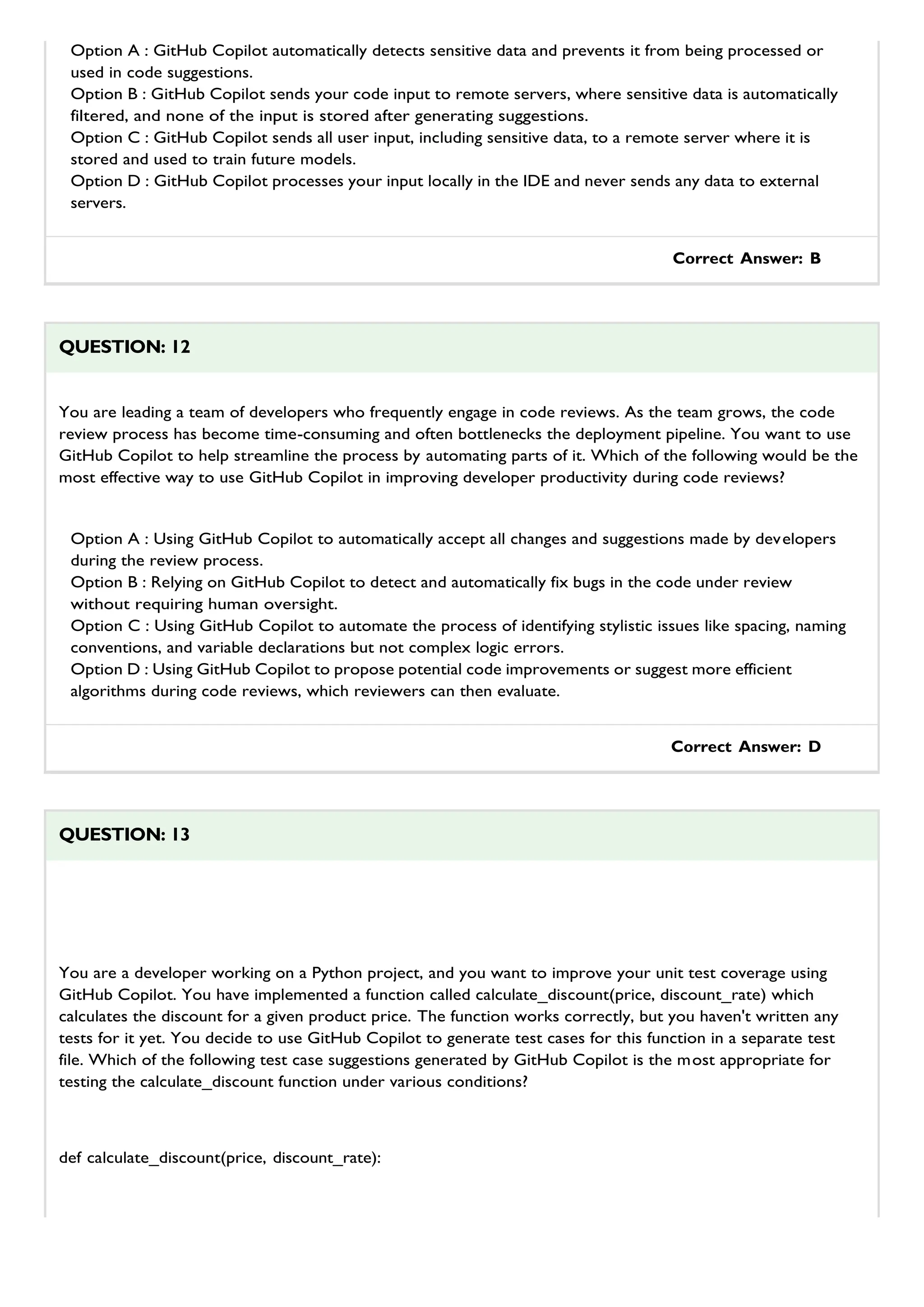 Real GitHub Copilot Exam Dumps for Success | PDF