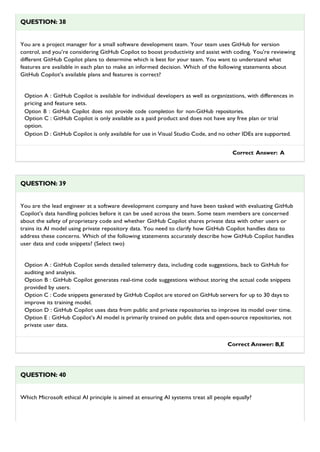 Real GitHub Copilot Exam Dumps for Success | PDF